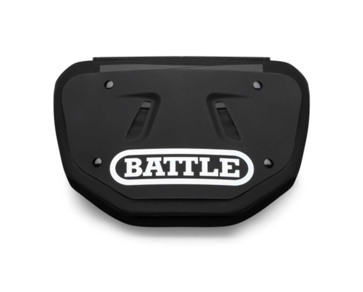 Battle backplate noir avec logo Blanc - protège dos | Beastfoot